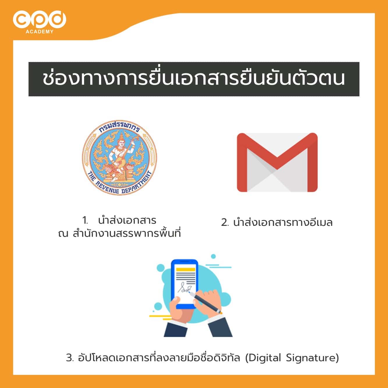 เปิดขั้นตอนสมัครใช้บริการ RD E-filing ง่ายๆยื่นภาษีได้ทันใจ